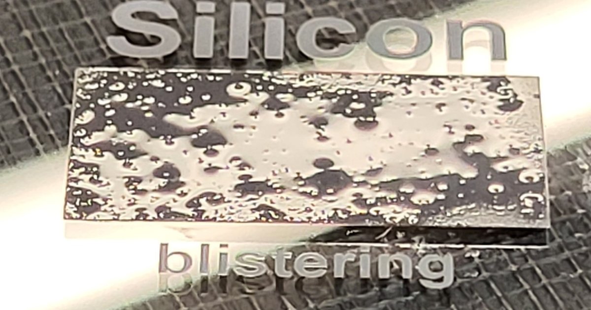 PVD layers transferred with a laser show remarkable "nano effects ...